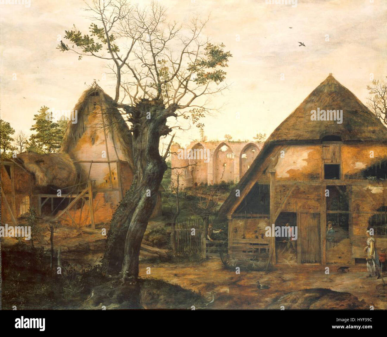 Cornelis Dalem’s 1564 'Landscape with Farmhouse' captures the peaceful ...