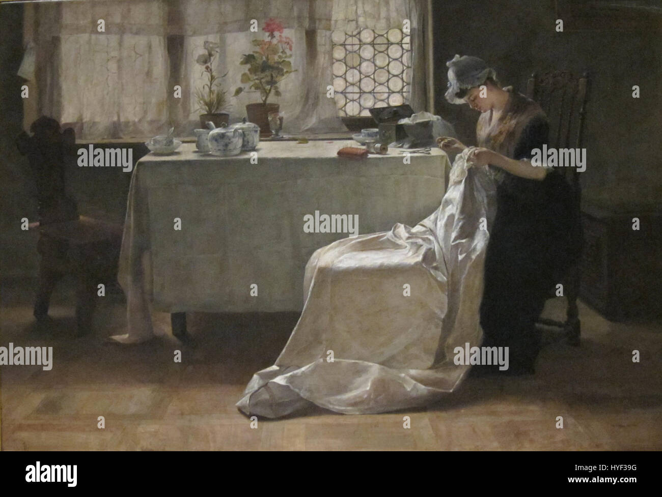 'Blissful Hours' by Samuel Richards is an artwork housed in the Dayton ...