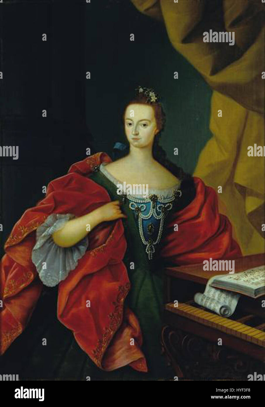 The 'Retrato de D. Maria Ana Josefa' is a royal portrait of a ...