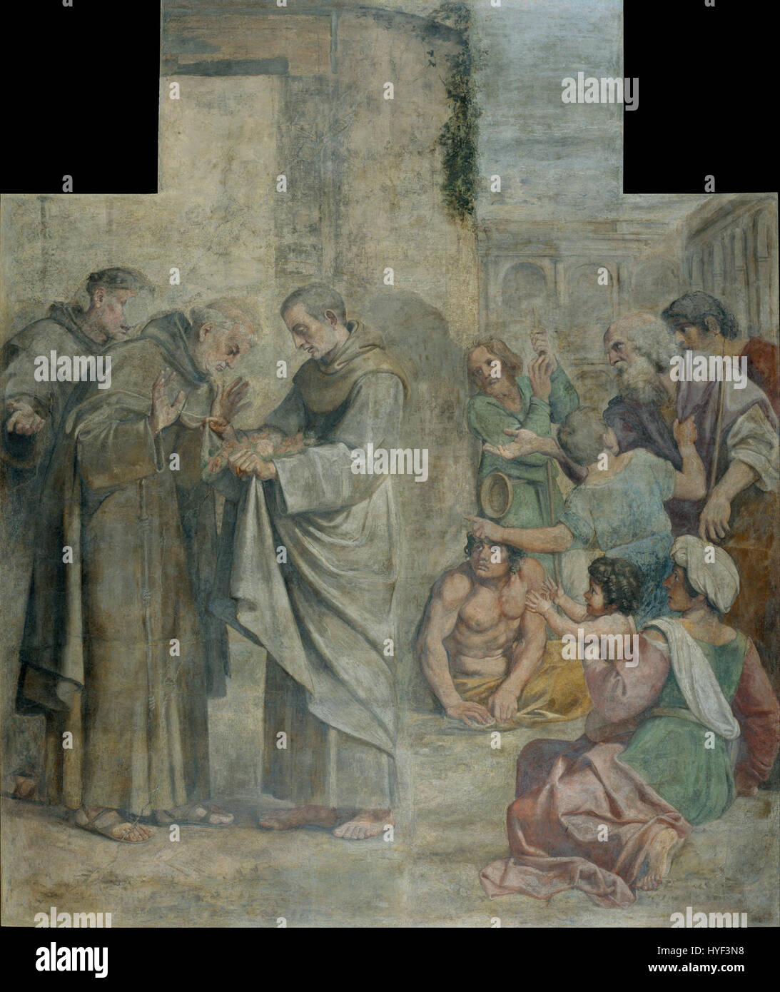 Annibale Carracci’s 'Miracle of the Roses' is a Baroque painting ...