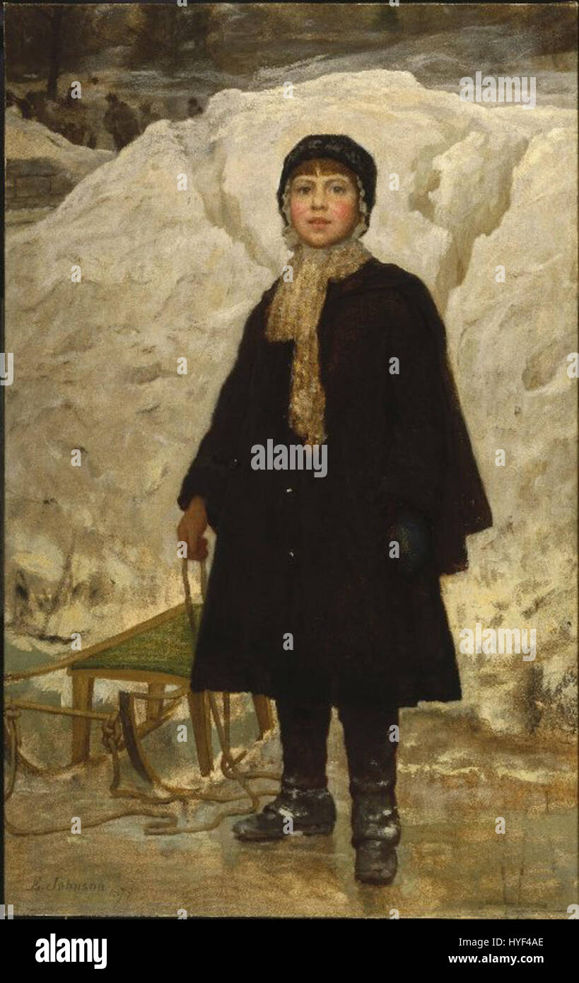 Eastman johnson portrait hi-res stock photography and images - Alamy