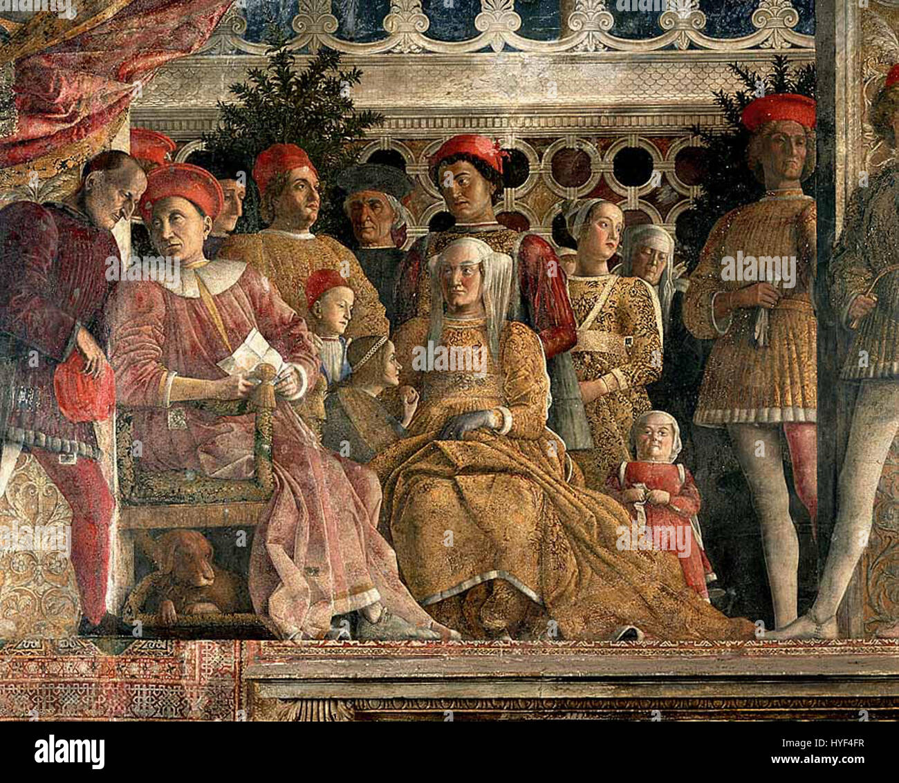 'Camera Picta' is an iconic fresco by Andrea Mantegna, located in the ...