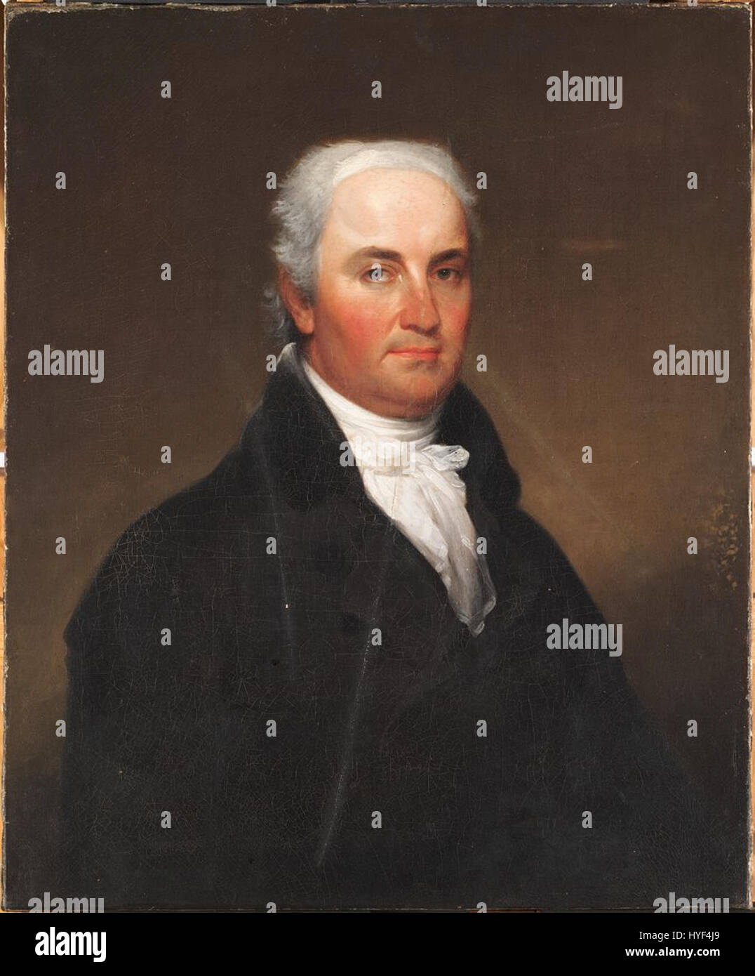 This portrait of Christopher Gore, painted by John Trumbull, depicts ...