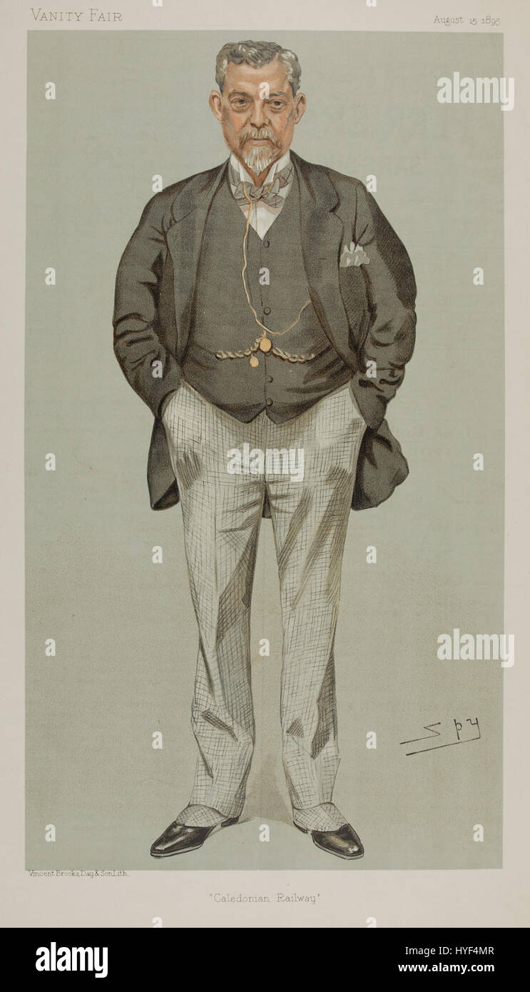 James Thompson was featured in the 15 August 1895 issue of Vanity Fair ...