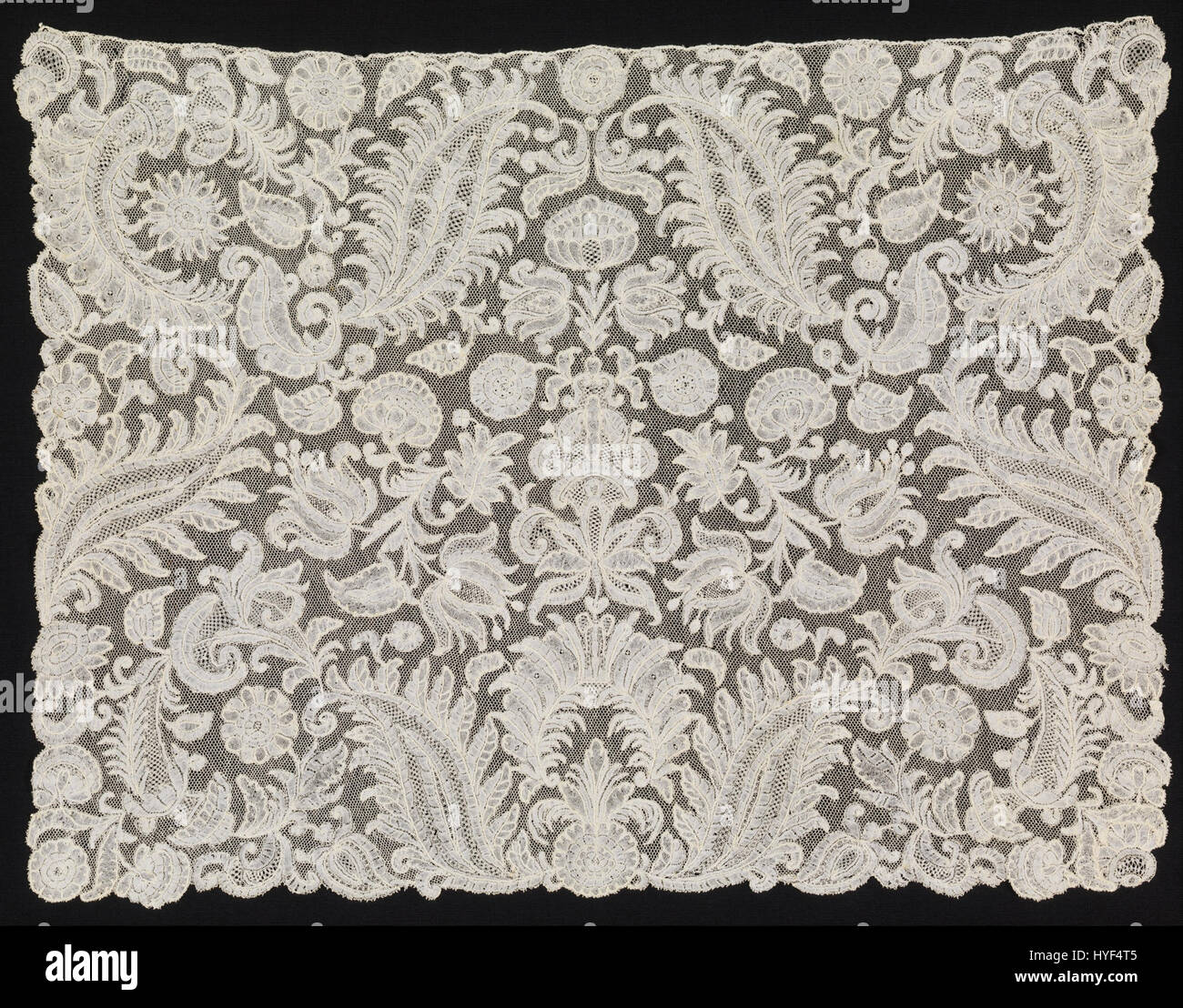 A cravat end from the 18th century, a decorative and functional ...
