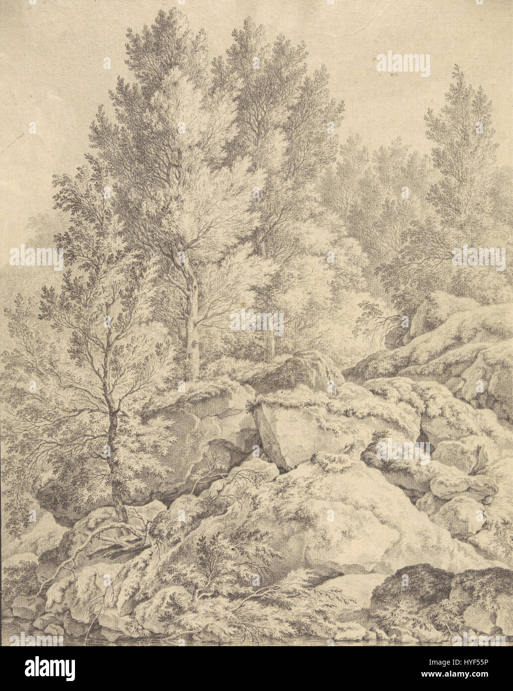 Ferdinand Kobell (German View of the Valley of Trippstadt in the Pfalz ...