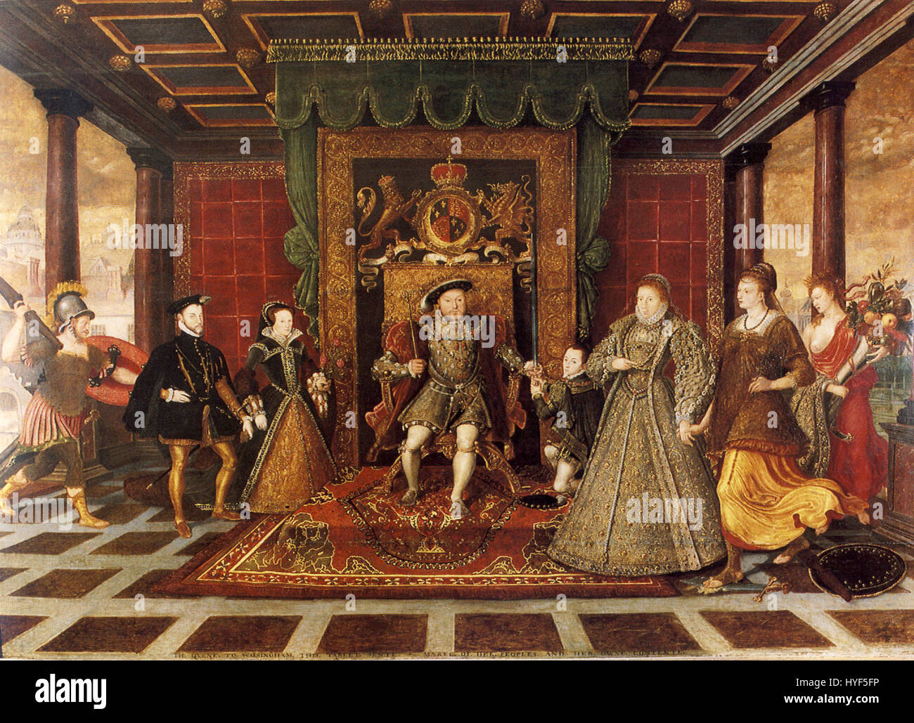 Tudor Family Painting Stock Photos & Tudor Family Painting Stock Images ...