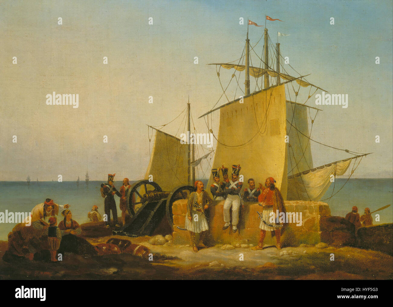 Finert Noel D.'s work, 'The French Mission to the Morea,' explores the ...