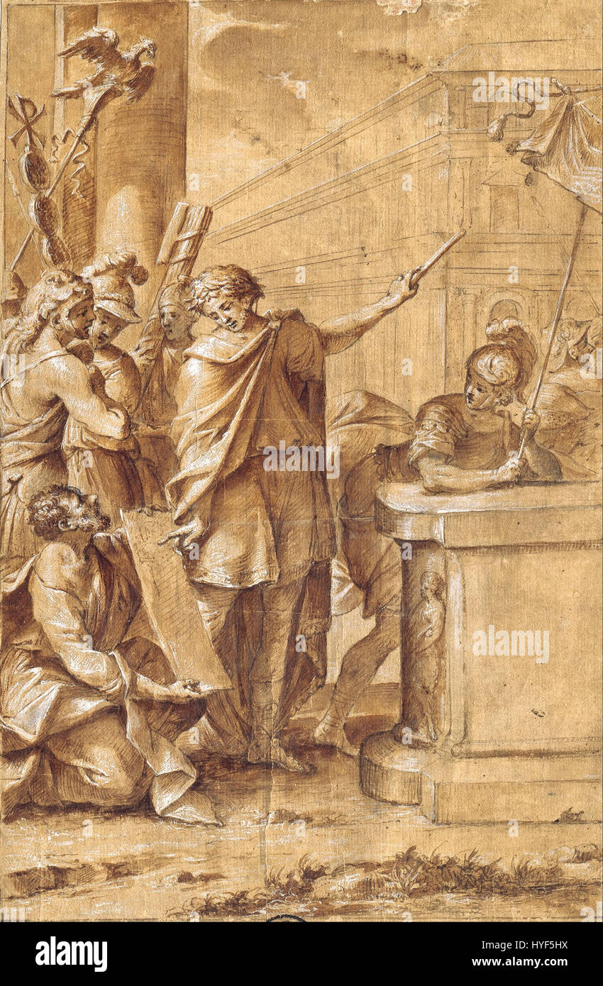 Constantine the great drawing hi-res stock photography and images - Alamy