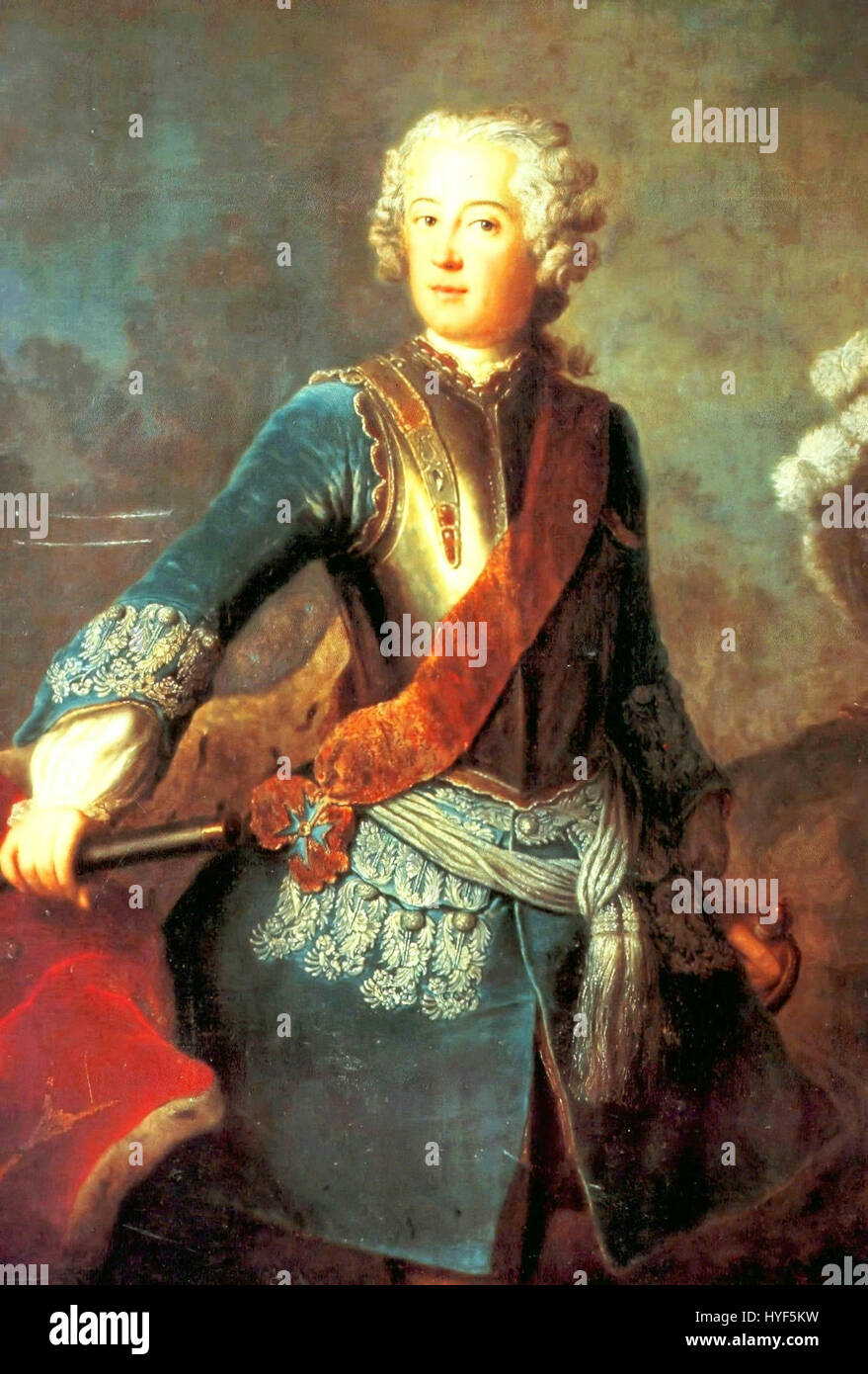 Friedrich Zweite Jung’s painting depicts a youthful figure, showcasing ...