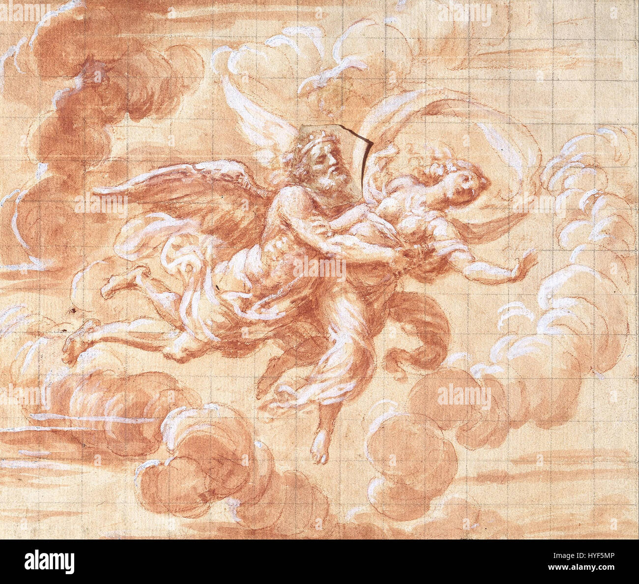 Giovanni Maria Morandi’s painting, 'Boreas Abducting Orithyia,' depicts ...