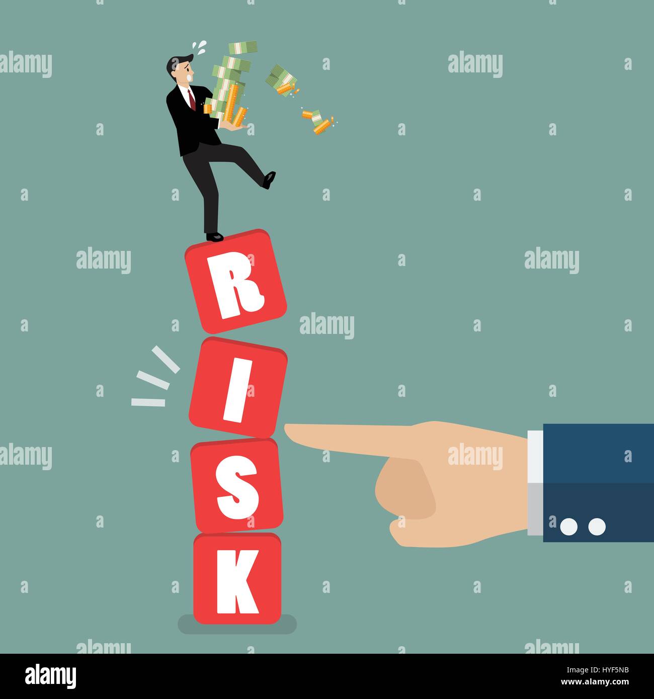 Risk assessment cartoon hi-res stock photography and images - Alamy