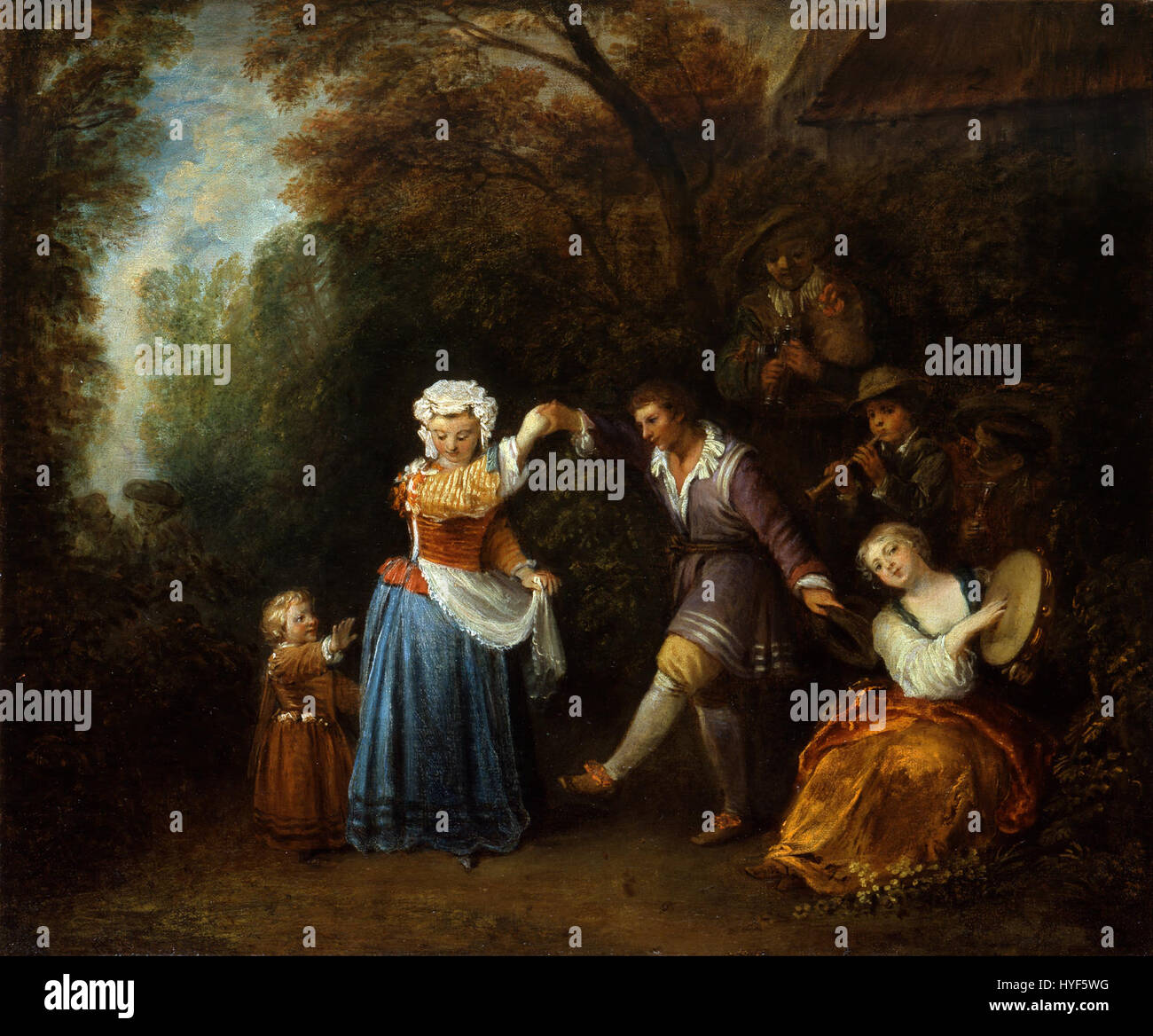 Jean Antoine Watteau’s 'The Country Dance' captures the charm of 18th ...