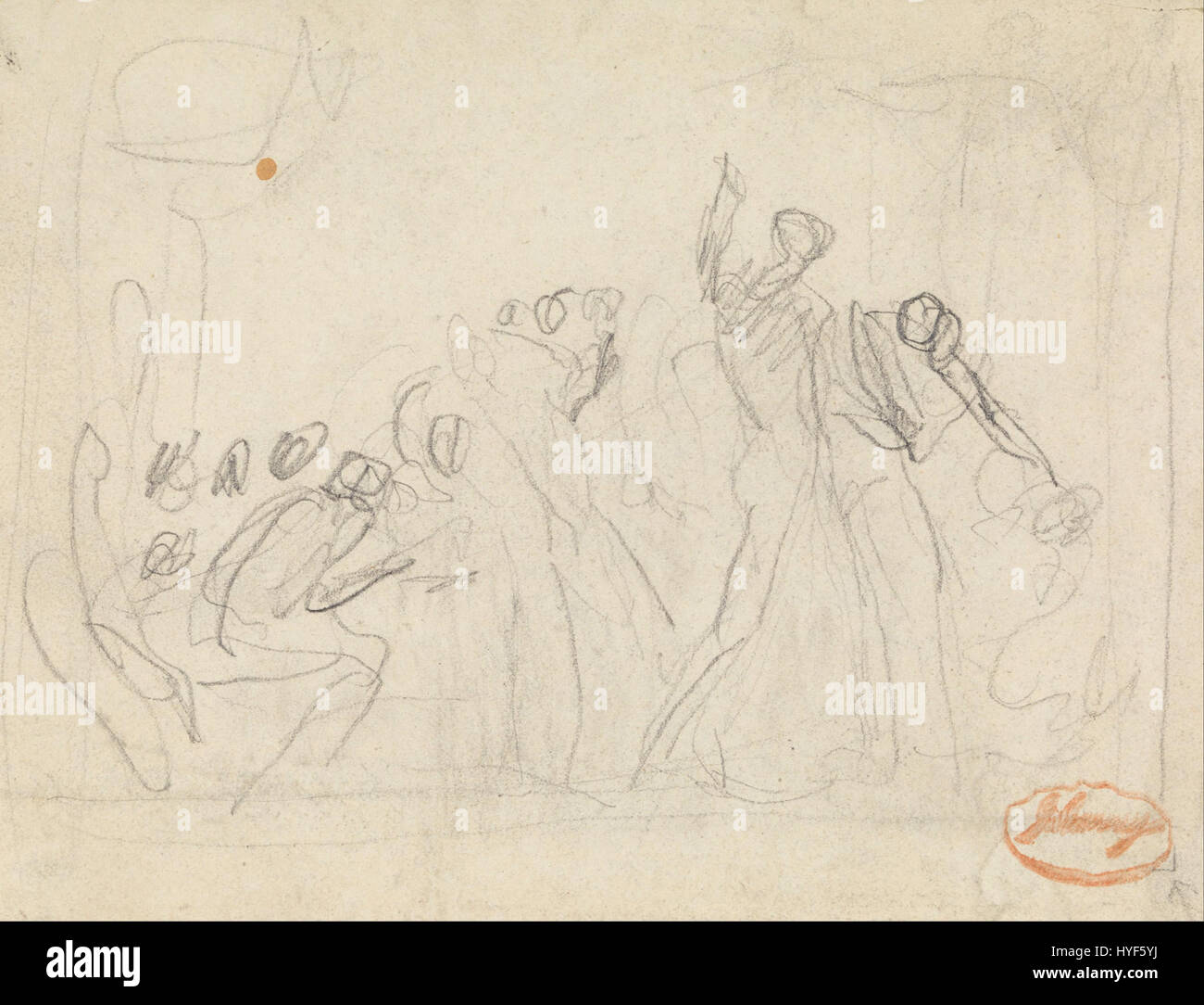 'Figure Composition Study 3' by George Romney is a study in figure ...