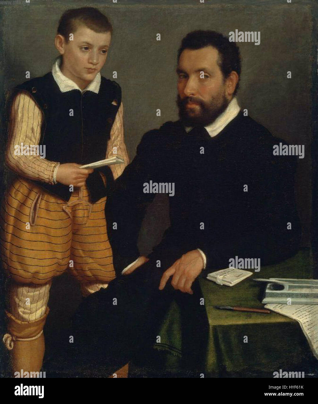 Giovanni Battista Moroni, a 16th-century Italian artist, is known for ...