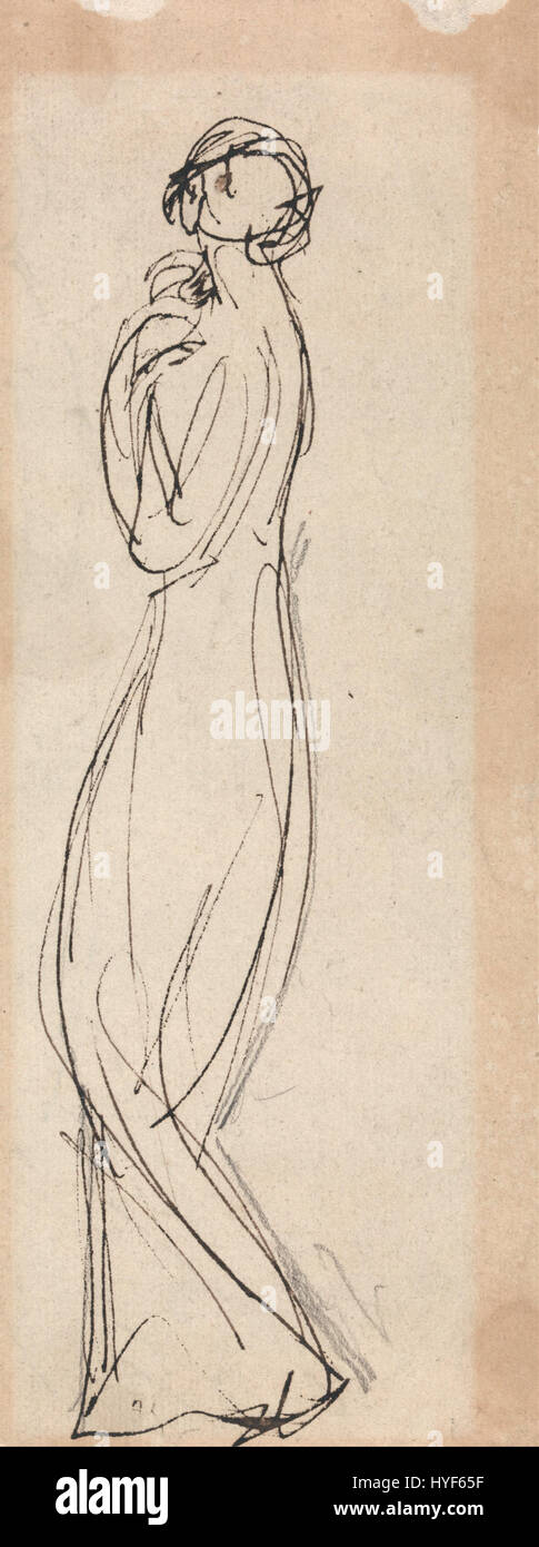 Standing elegant female figure hi-res stock photography and images - Alamy