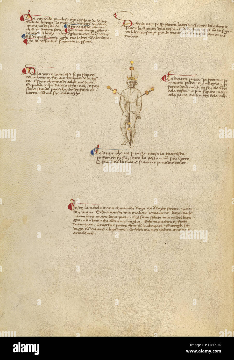 The manuscript 'Getty Ms. Ludwig XV 13' includes the work of Fiore dei ...