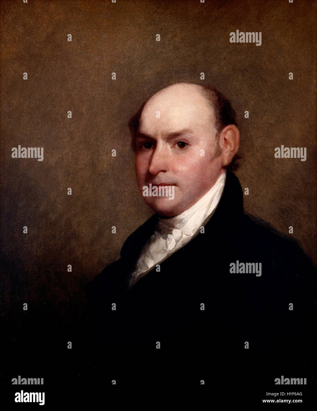 Gilbert Stuart’s portrait of John Quincy Adams captures the 6th ...