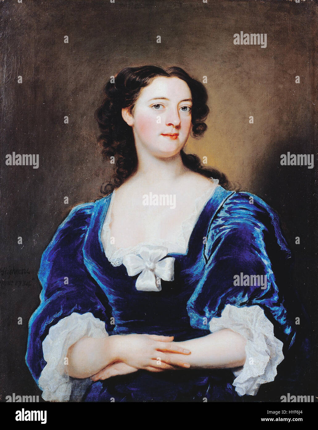 Joseph Highmore’s 'Portrait of a Lady' is a 18th-century English ...