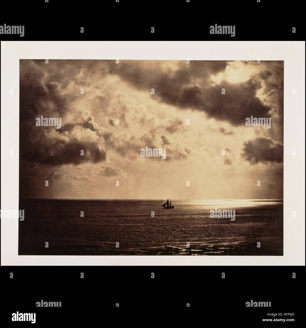 Gustave Le Gray's 1857 photograph, *Brig on the Water*, is one of his ...