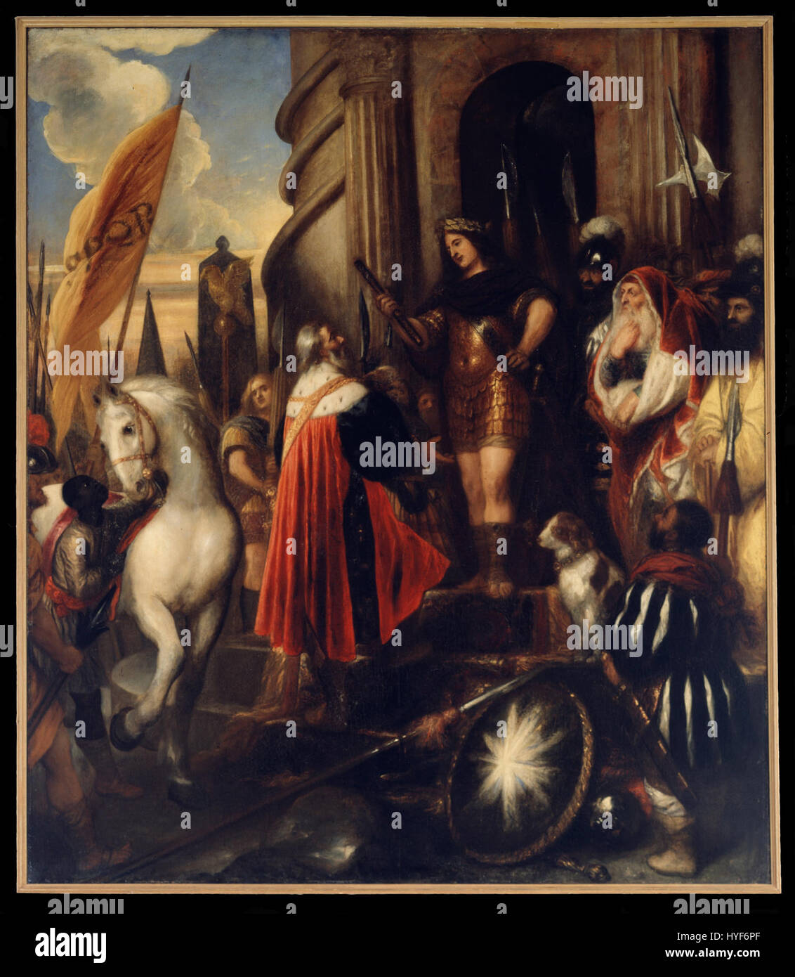 Portrait of a roman general hi-res stock photography and images - Alamy