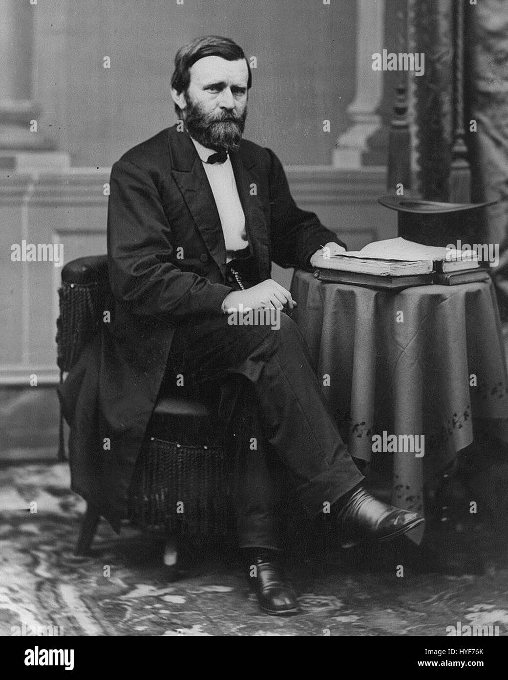 American civil war leaders Black and White Stock Photos & Images - Alamy