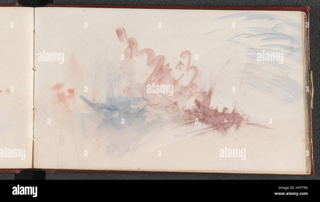 Turner's 'The Channel Sketchbook' features sketches of landscapes along the English Channel ...