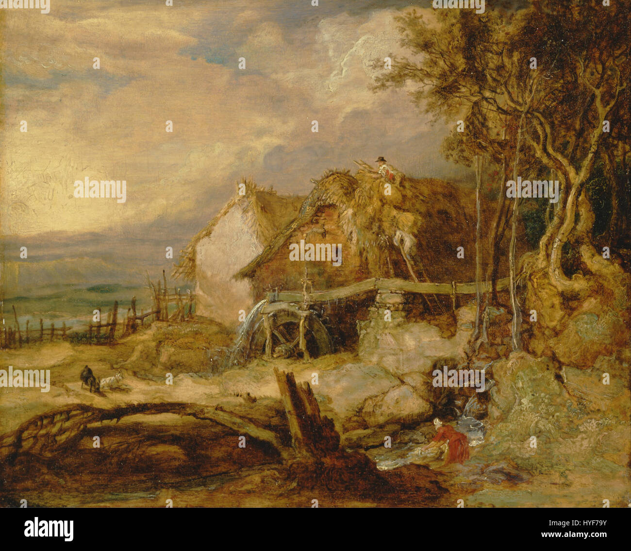 James Ward’s painting 'An Overshot Mill' captures the intricacies of ...