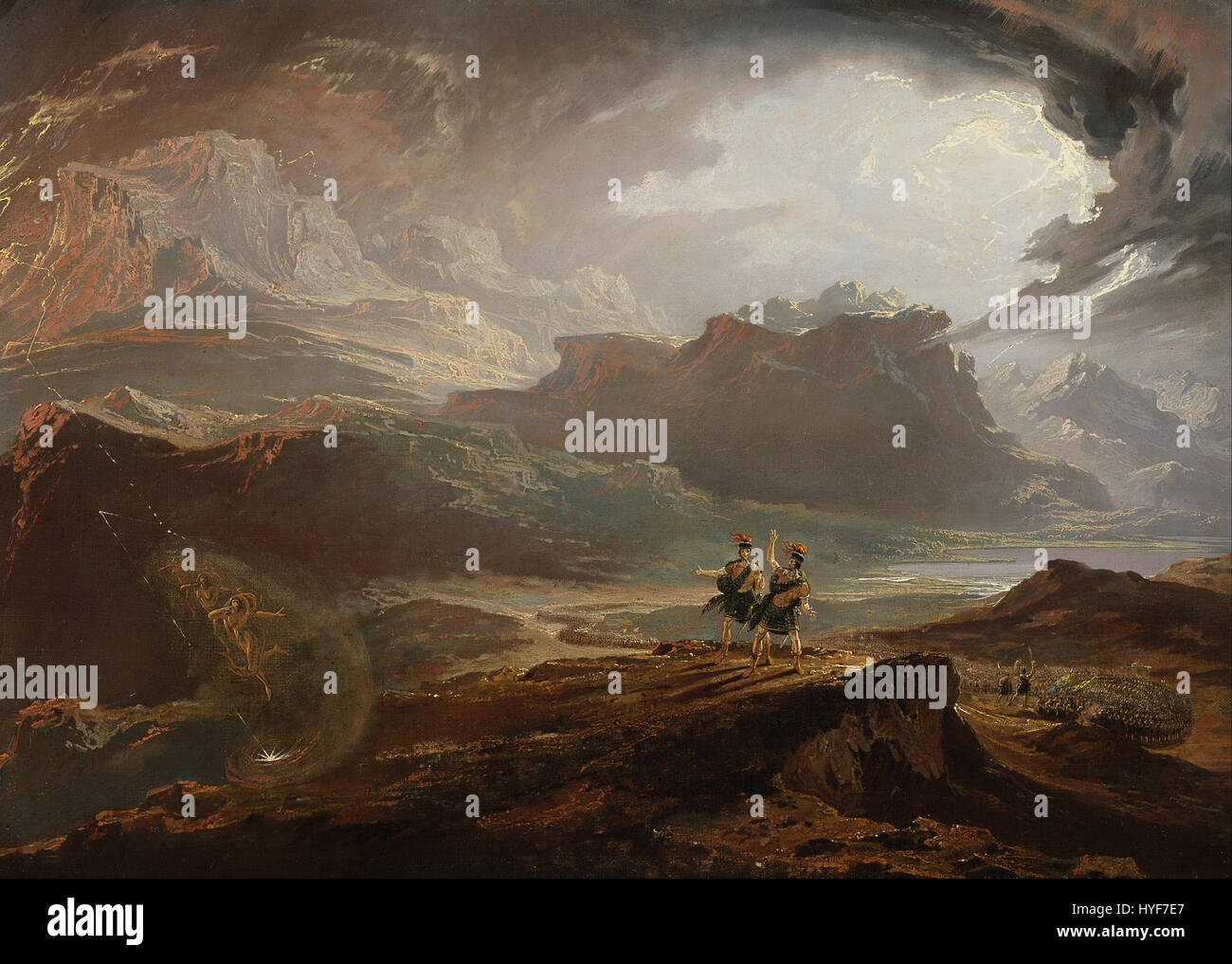 John Martin’s 'Macbeth' depicts the iconic scene from Shakespeare’s ...