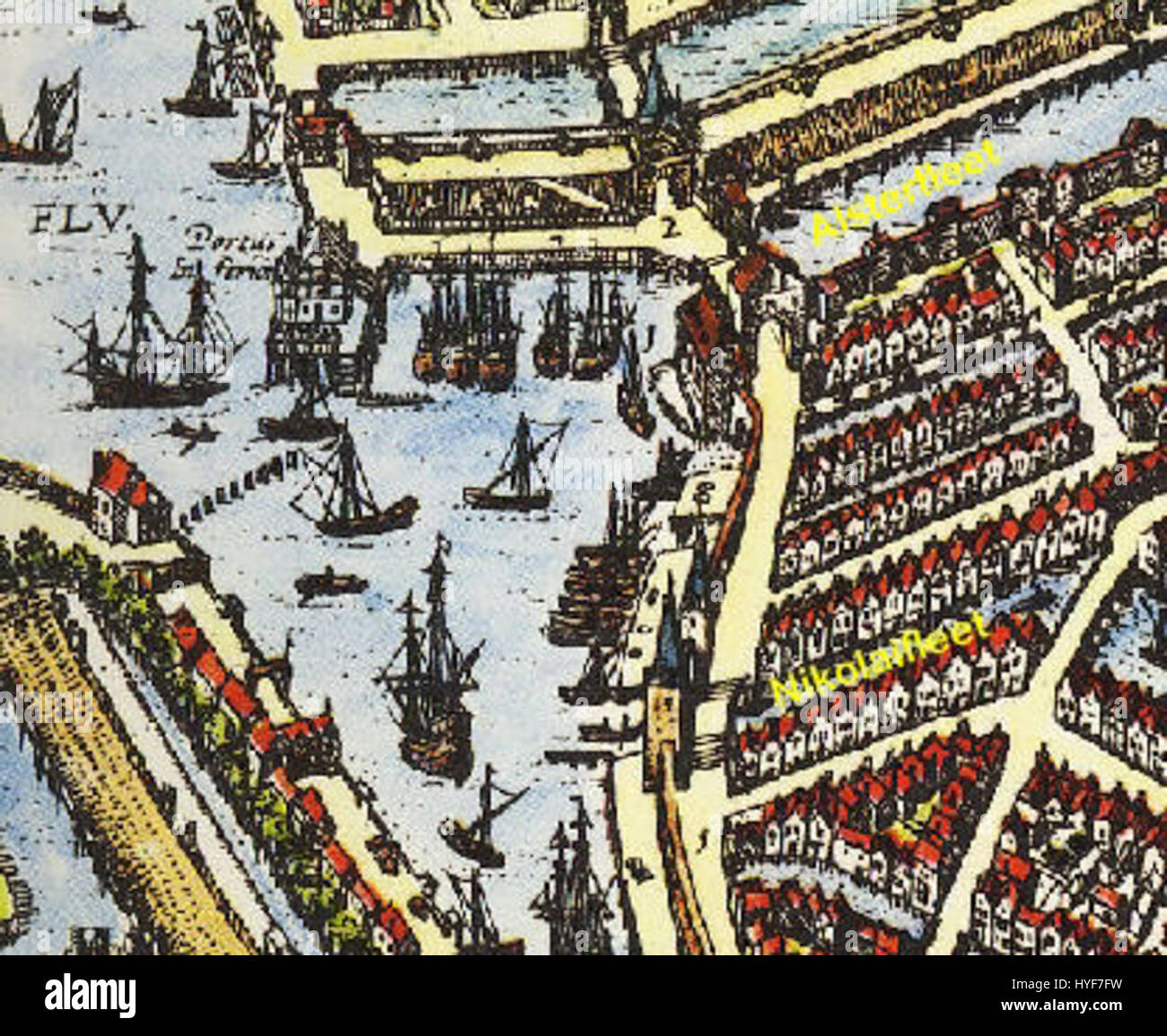 Kajen um 1600 Stock Photo - Alamy