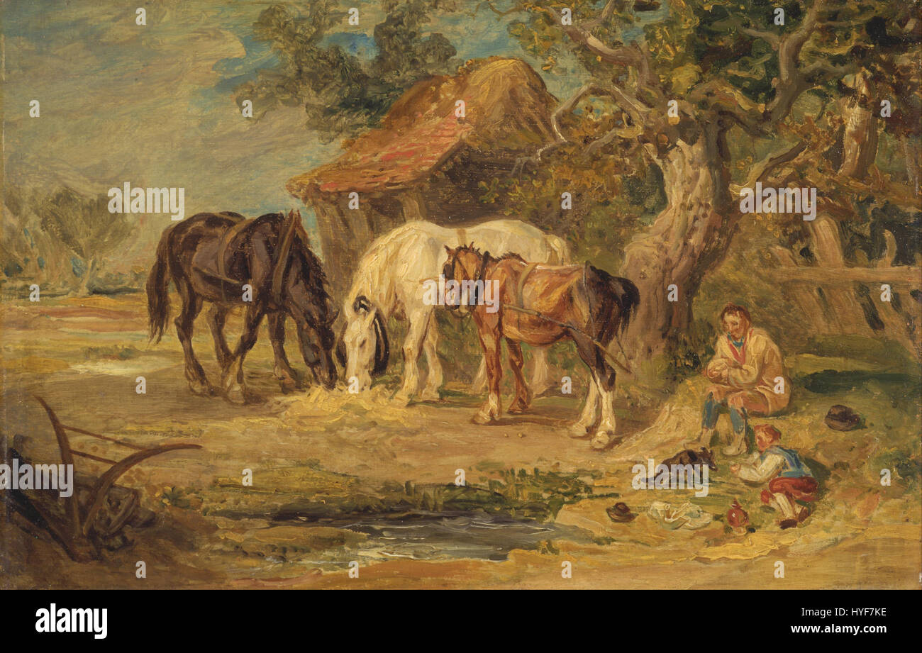 James Ward’s painting 'The Midday Meal' depicts a moment of everyday ...