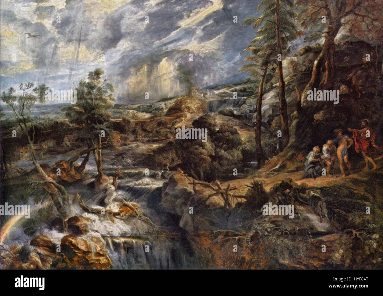 Peter Paul Rubens' painting *057* demonstrates his characteristic ...