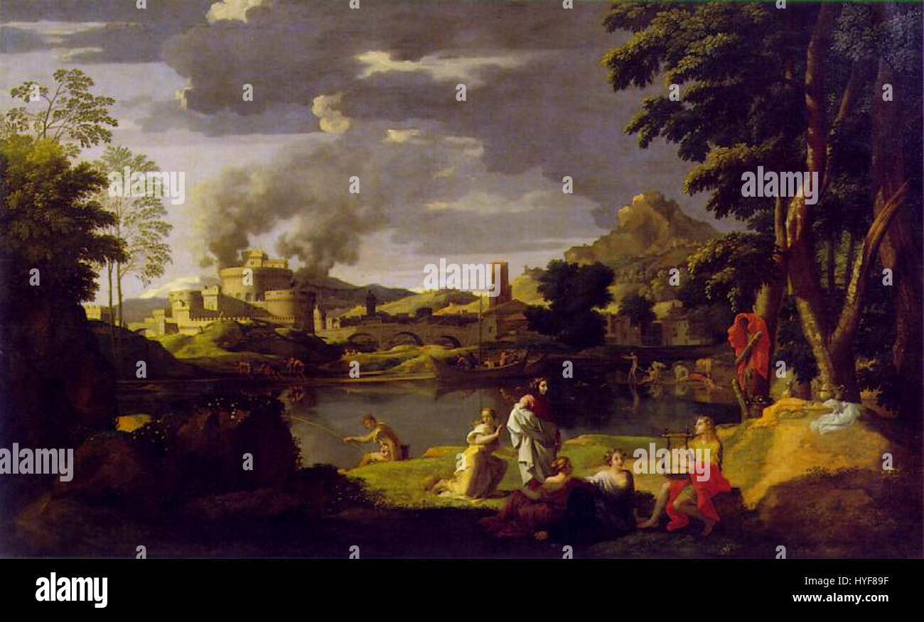 This 1650 painting depicts the mythological story of Orpheus and ...