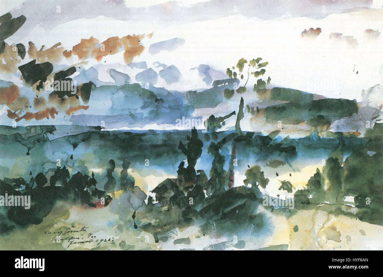 Lovis Corinth’s 'Walchensee' captures the serene landscape of ...