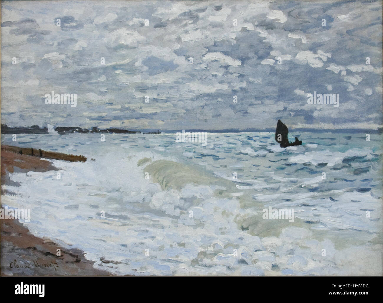 Monet harbor atmosphere painting hi-res stock photography and images ...