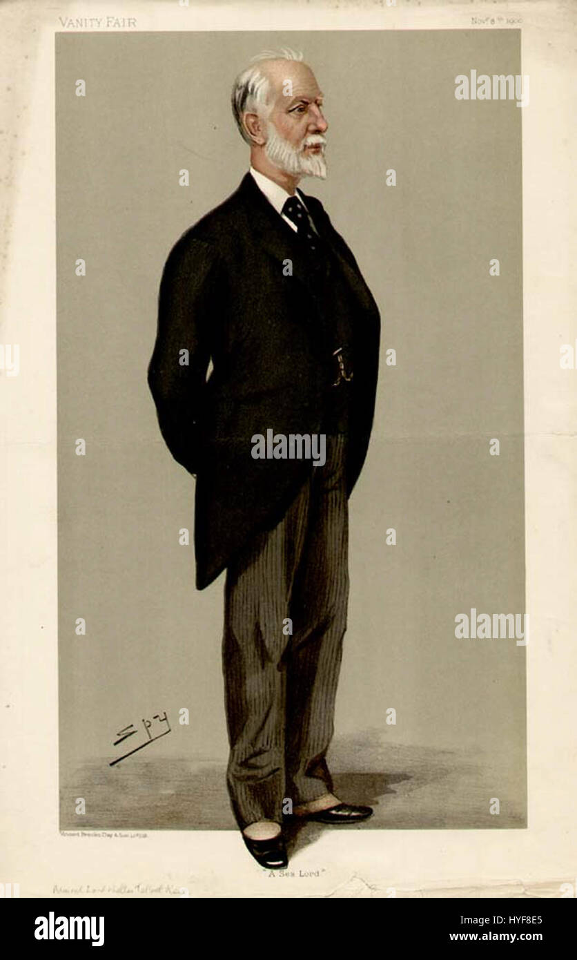 Lord Walter Kerr appeared in the 1900 edition of Vanity Fair magazine ...