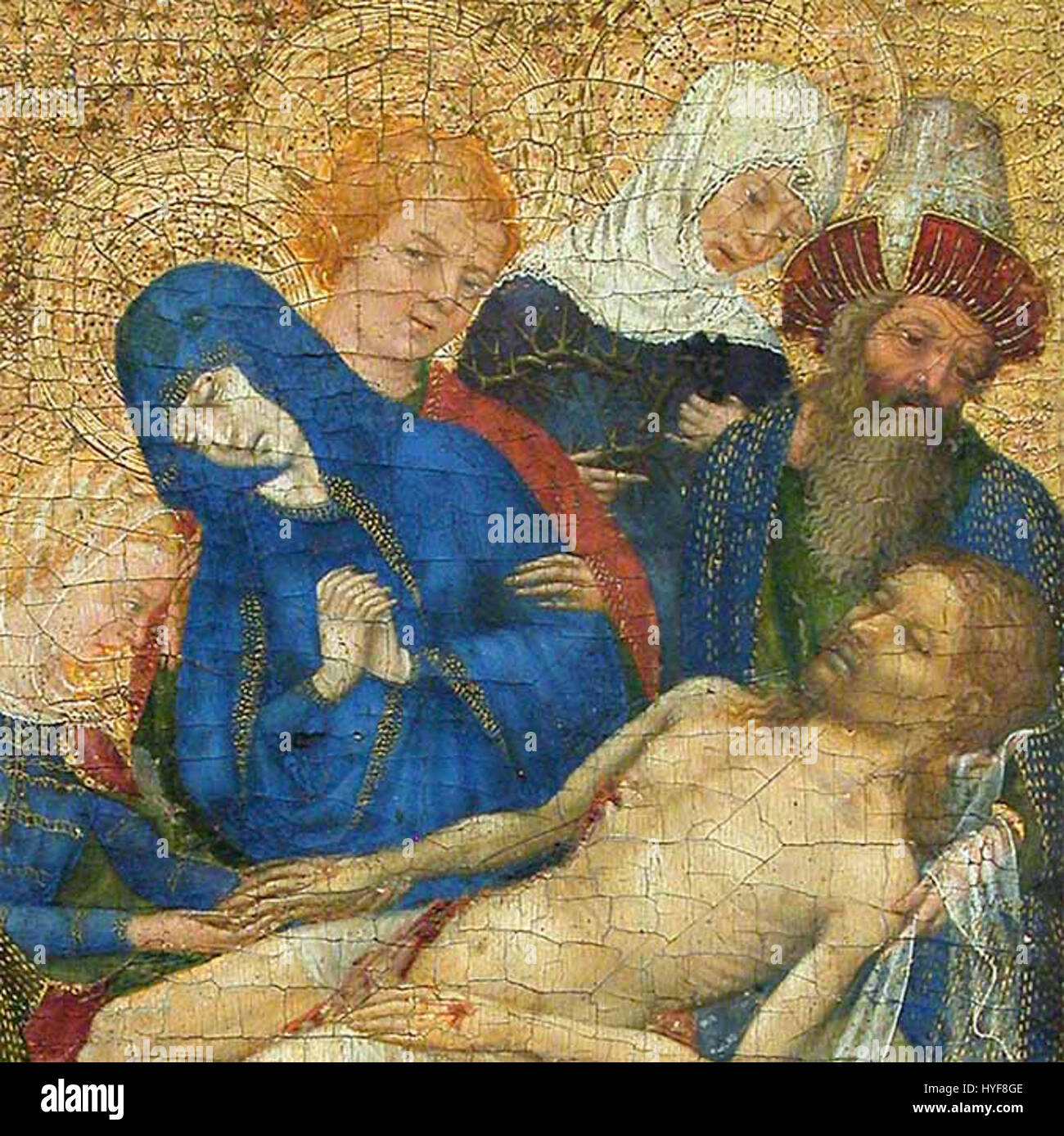 'Mise au Tombeau' (The Entombment) is a religious artwork depicting the ...
