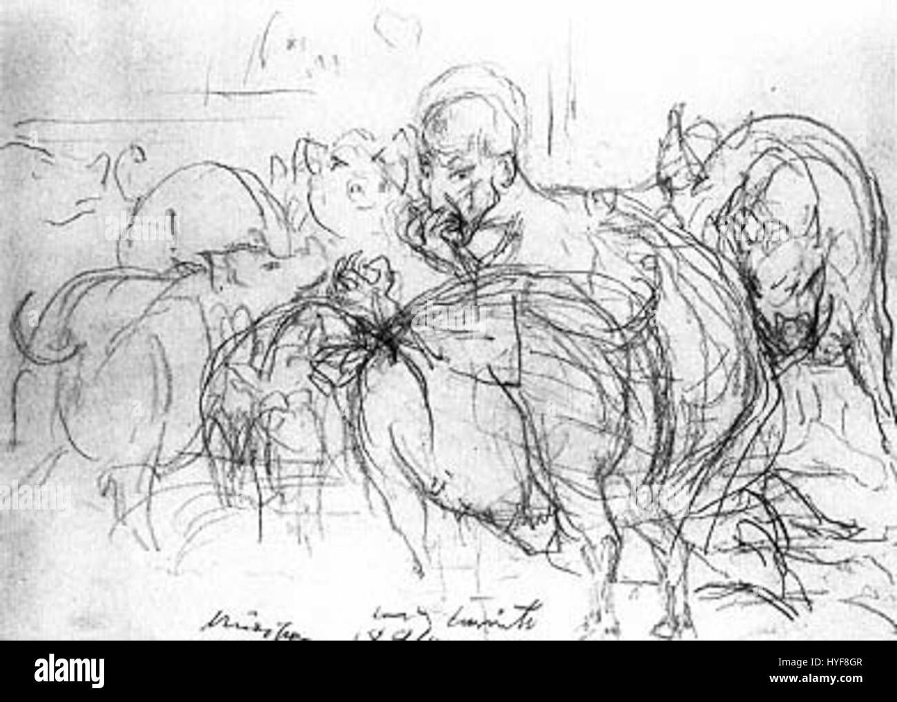 Lovis Corinth’s 'The Prodigal Son' from 1894 depicts the biblical ...