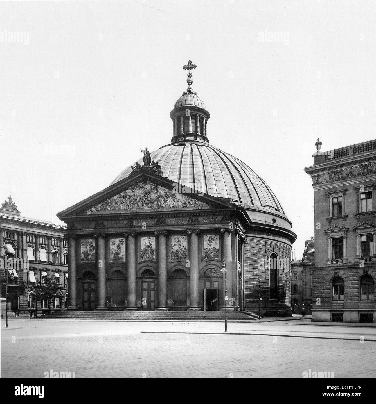 M Hedwigskirche, or St. Hedwig’s Church, located in Berlin, was ...