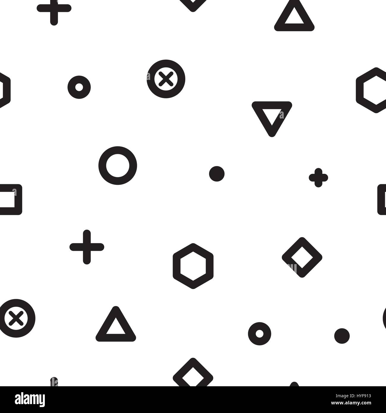 Geometric Seamless Pattern Stock Vector Image & Art - Alamy