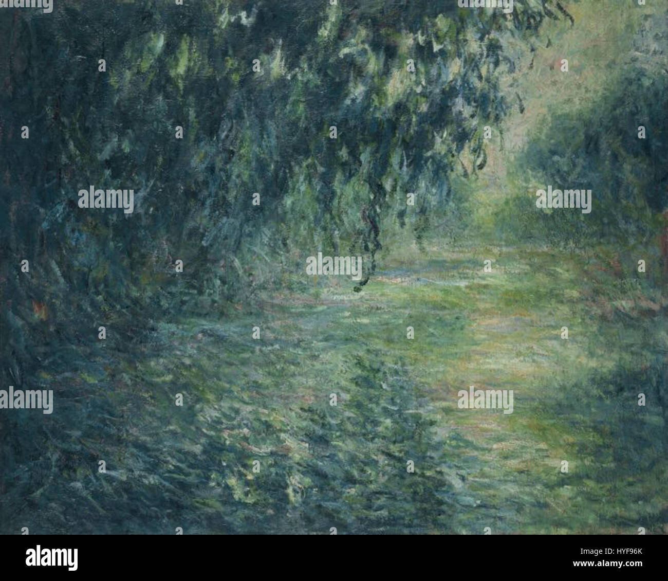 Monet impressionist water painting hi-res stock photography and images ...