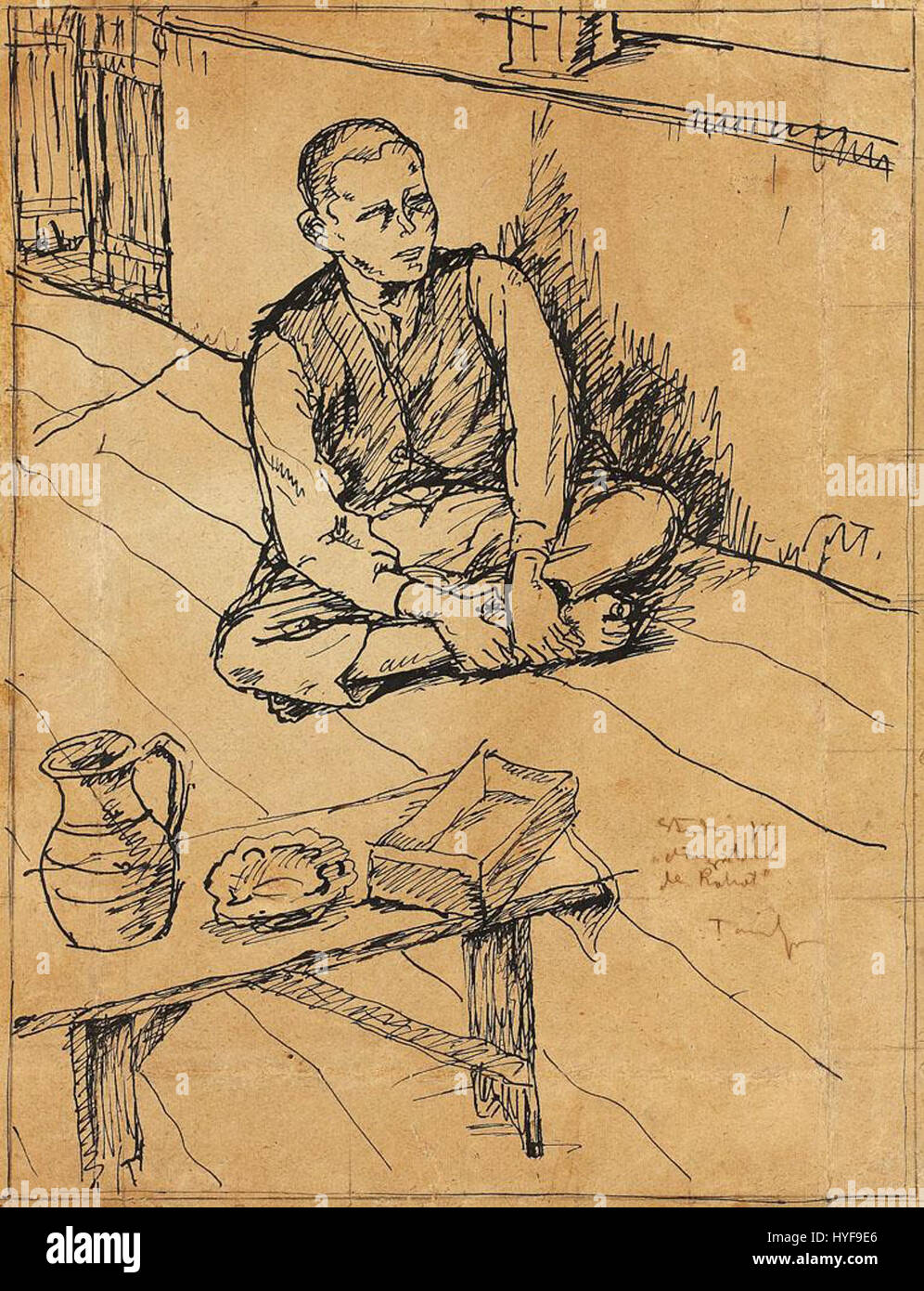 'Vanzatorul de rahat' by Nicolae Tonitza is a Romanian painting that ...