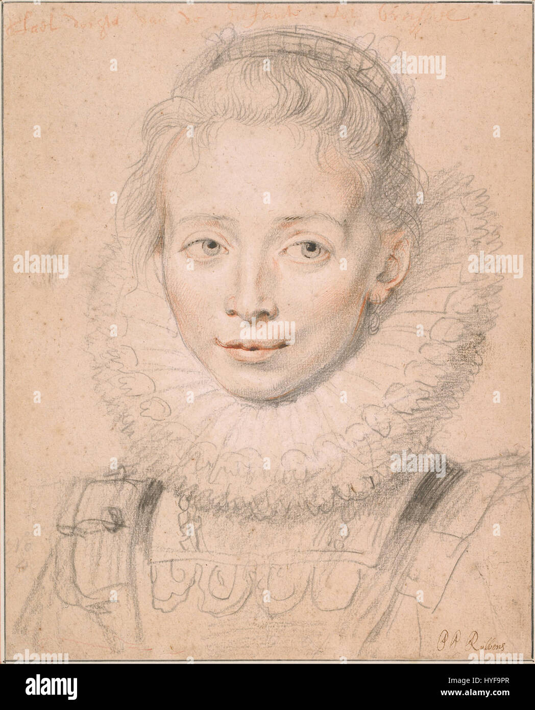 This portrait by Peter Paul Rubens depicts his daughter Clara Serena ...