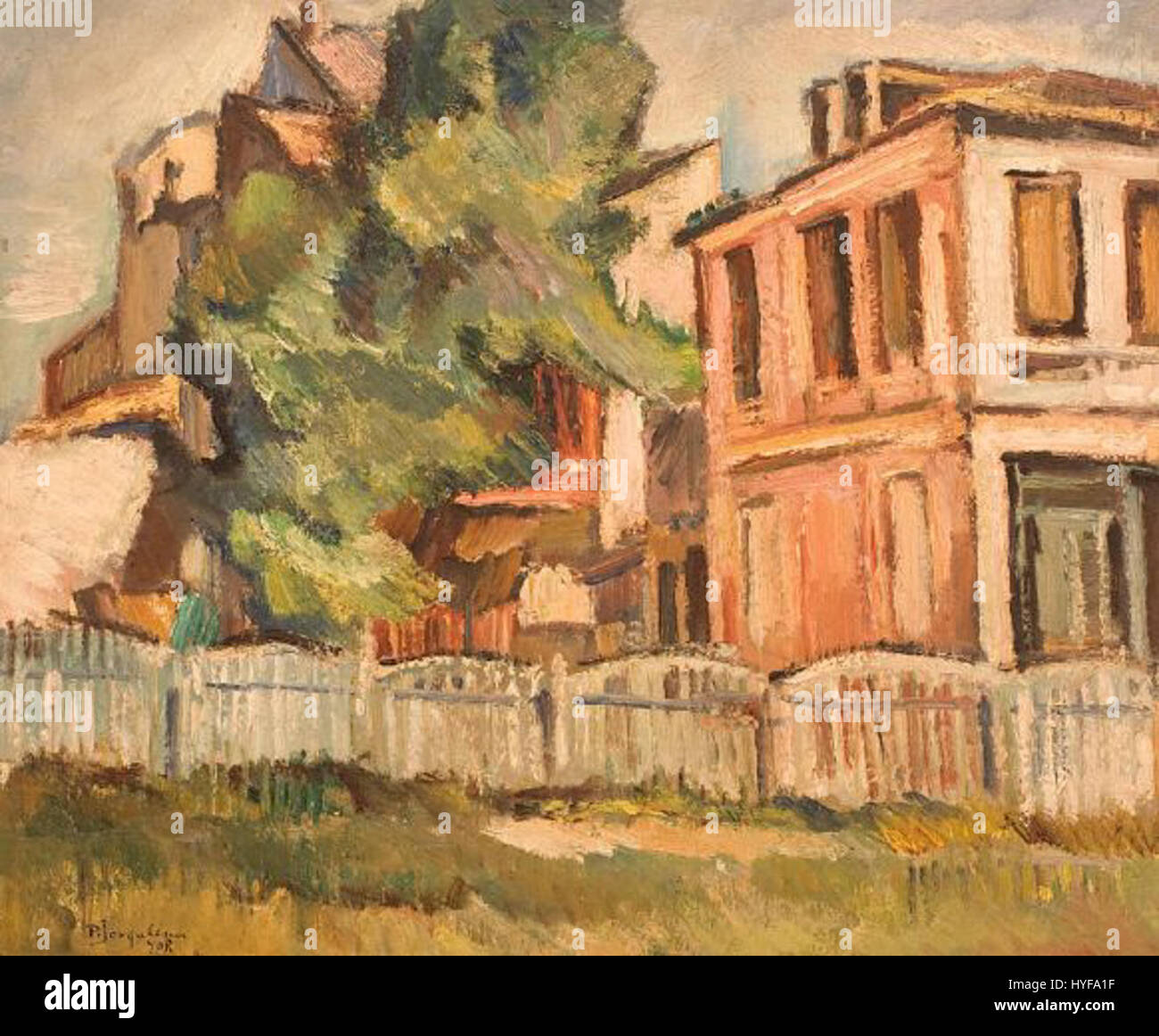 Petre Iorgulescu's 'Yor Case' is a modern painting, likely referencing ...
