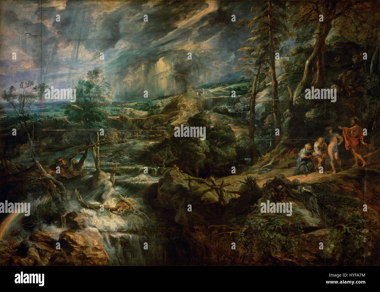 Peter Paul Rubens Landscape with Philemon and Baucis Google Art Project ...