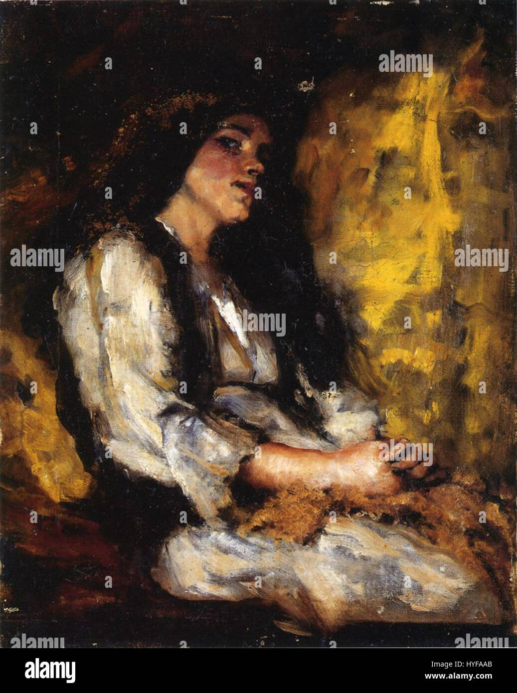 Lady late 19th century hi-res stock photography and images - Alamy