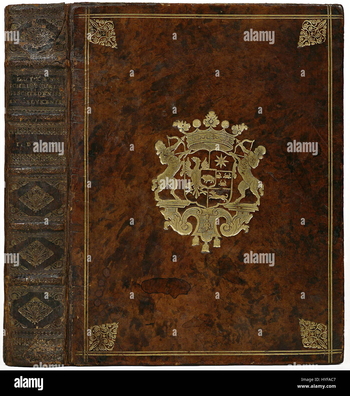 This item, described as a band of yellow-brown calfskin with red-brown ...