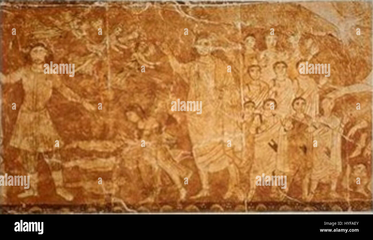 The 'Resurrection of the Dead Vision' is a religious artwork depicting ...