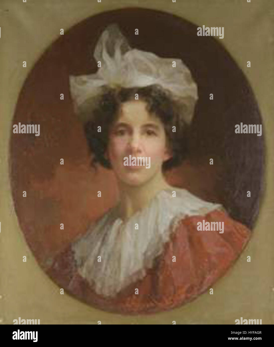 *Portrait of Bessie Potter Vonnoh* by Robert Vonnoh captures a ...