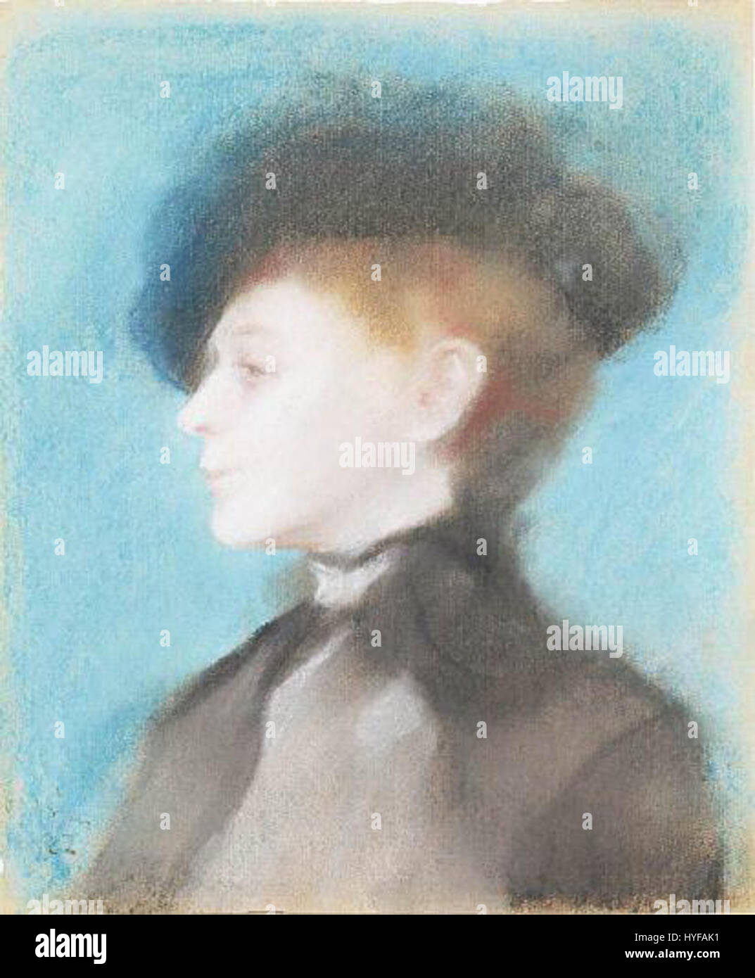 Rippl's 'Portrait of a Young Lady' captures the elegance and refinement ...